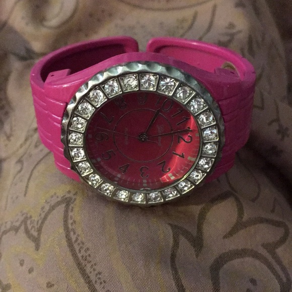Geneva Platinum | Accessories | Pink Geneva Watch | Poshmark